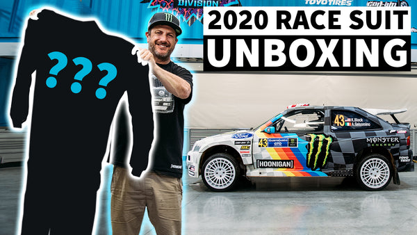 Ken Block Unboxing RARE (1 of 3) Race Suit! PLUS Race Shop Donuts in t ...